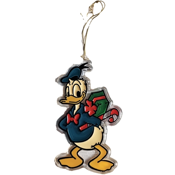 Disney | Holiday | Donald Duck Ornament Vintage Walt Disney Production ...